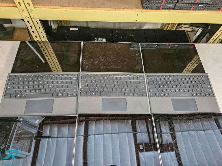 (6) Microsoft 1960 Surface Pro 7+ Tablets - Roller Auctions