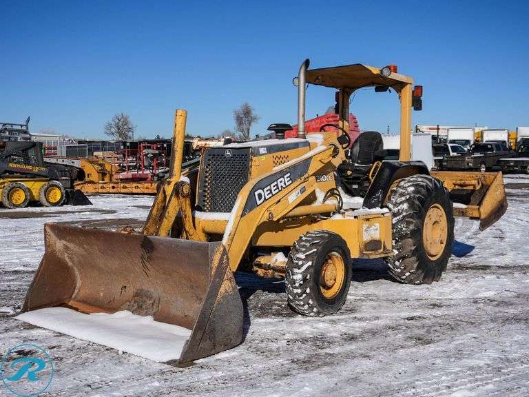 2004 John Deere 210LE 4WD Tractor/Loader - Roller Auctions