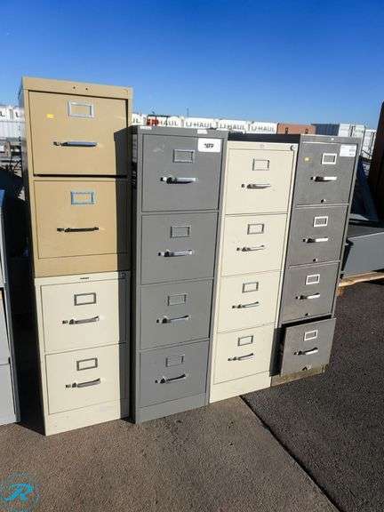 (4) Letter File Cabinets - Roller Auctions