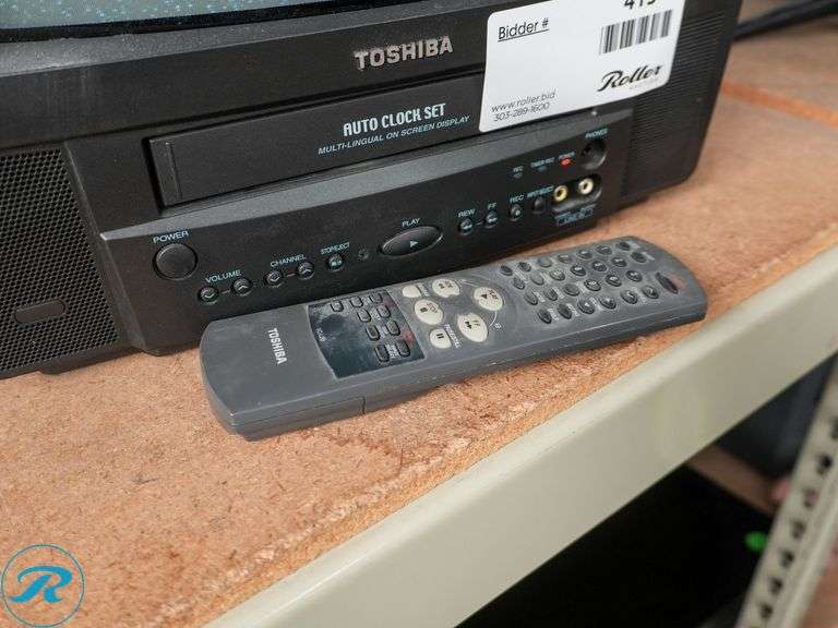 Toshiba TV-VCR Combo TV - Roller Auctions