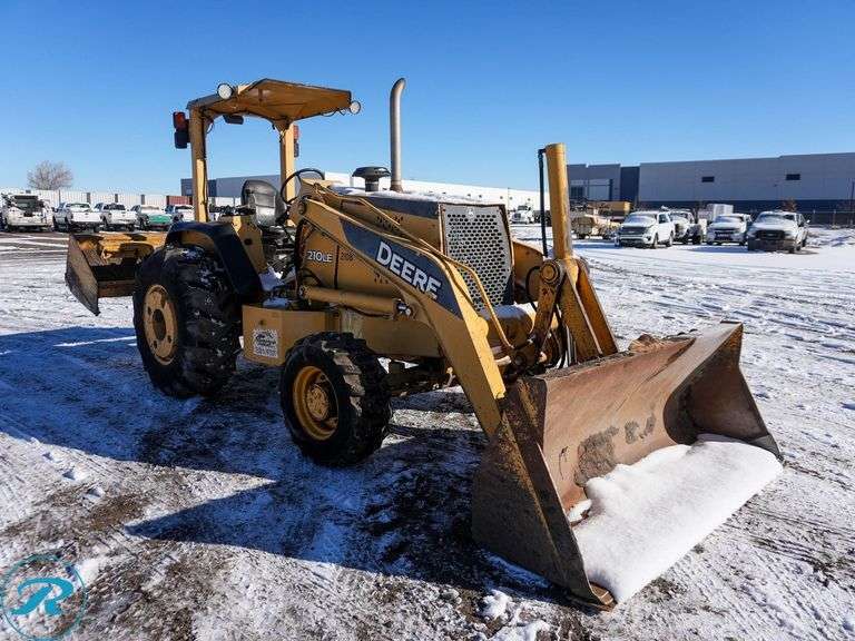 2004 John Deere 210LE 4WD Tractor/Loader - Roller Auctions