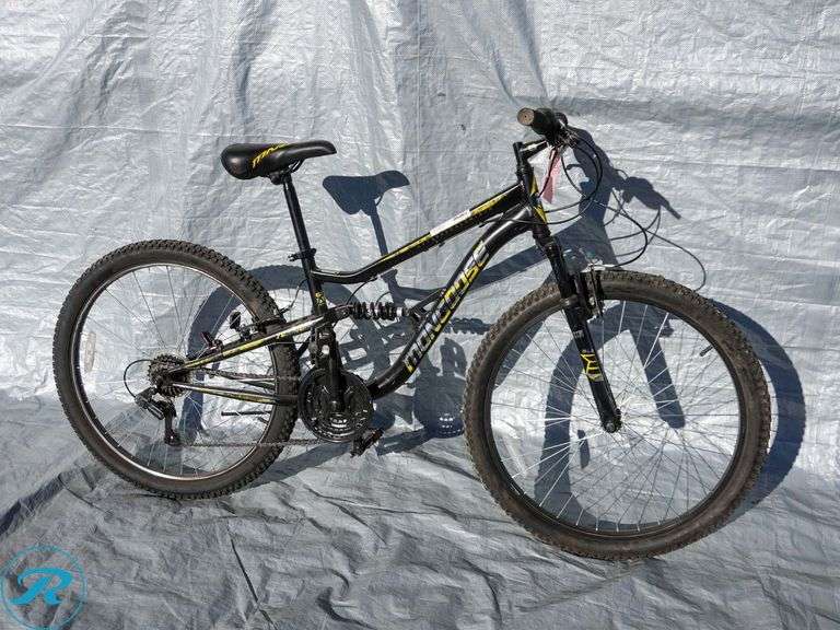 Mongoose Standoff Full Suspension Mountain Bicycle - Roller Auctions