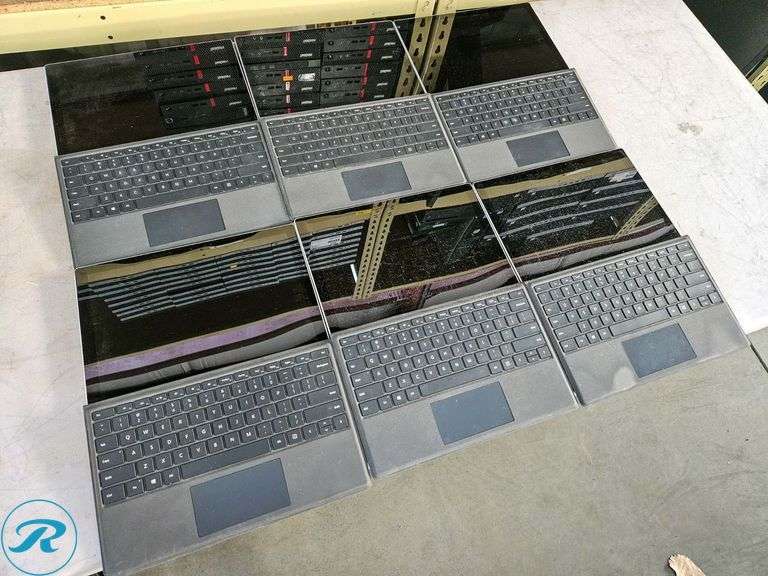 (6) Microsoft 1960 Surface Pro 7+ Tablets - Roller Auctions