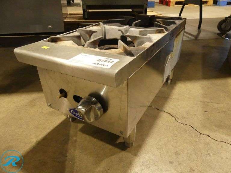 Cook Rite 2-Burner Countertop Hot Plate, Gas - Roller Auctions