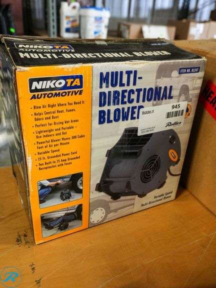Nikota Multi Directional Blower - Roller Auctions