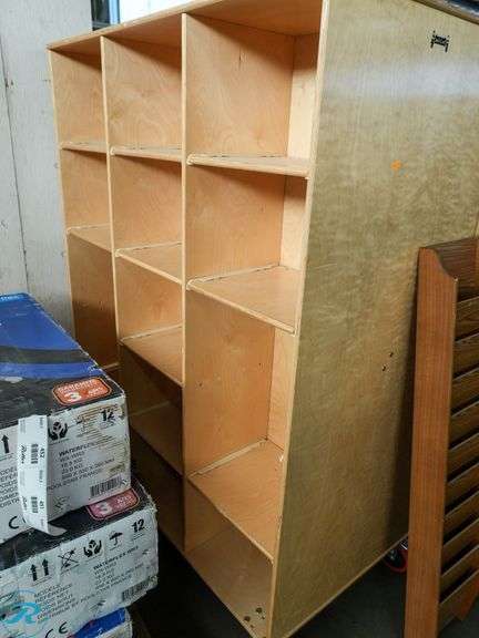 (2) Joint Craft Cubby Cabinets on Casters - Roller Auctions