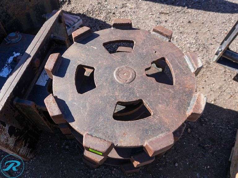 Sheepsfoot Compaction Wheel To Fit Loader/Backhoe, 18" - Roller Auctions