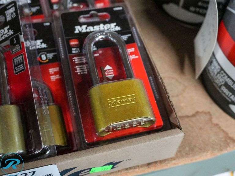(15) New Master Combination Locks - Roller Auctions