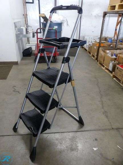 Cosco 3-Step Step Stool With Tray - Roller Auctions