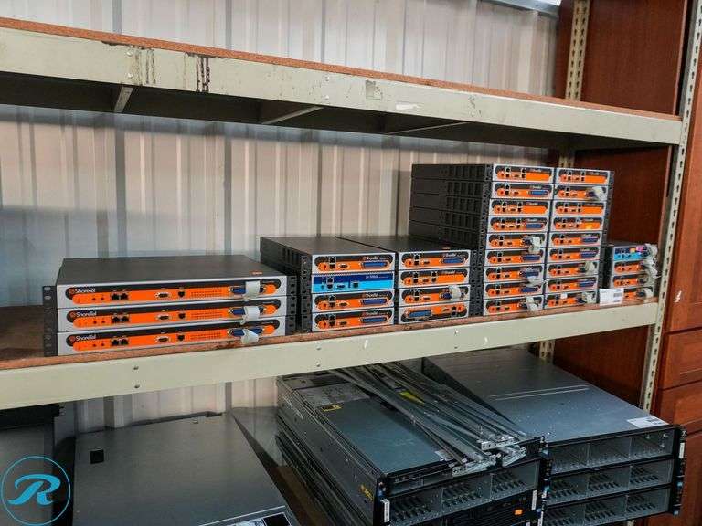 (32) Shoretel And (2) Mitel Voice Switches: Shoregear90, Shoregear Tik ...