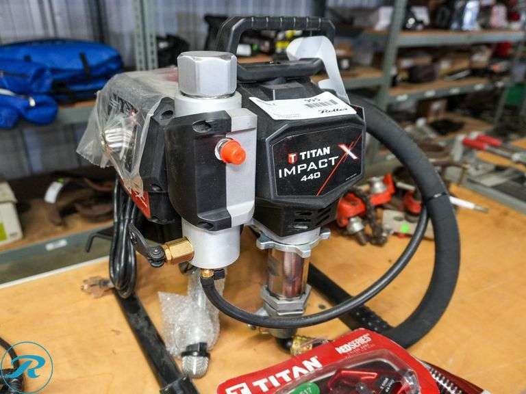Titan Impact 440 Paint Sprayer - Roller Auctions