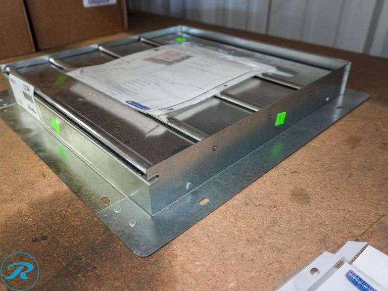 Dayton 2C520 Wall Backdraft Damper, 19" x 19" - Roller Auctions