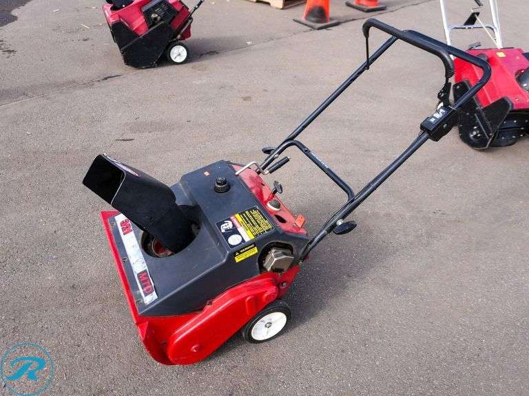 MTD 3/21 Single Stage Snow Blower - Roller Auctions