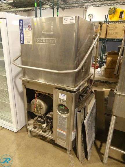 Hobart AM15 Pass Thru Dishwasher - Roller Auctions