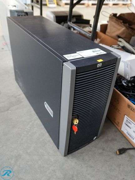 HP ProLiant ML370G5 Quad Core Base Rack Server - Roller Auctions