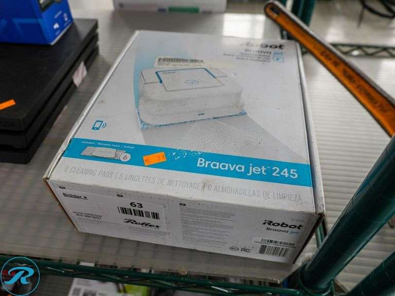 iRobot Brava Jet 245 Mopping Robot - Roller Auctions