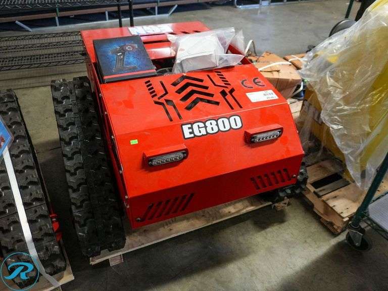 New 2024 EGN EG800 Crawler Lawn Mower, 6" Rubber Tracks, 7.5Hp Gas Engine With Remote, s/n ...