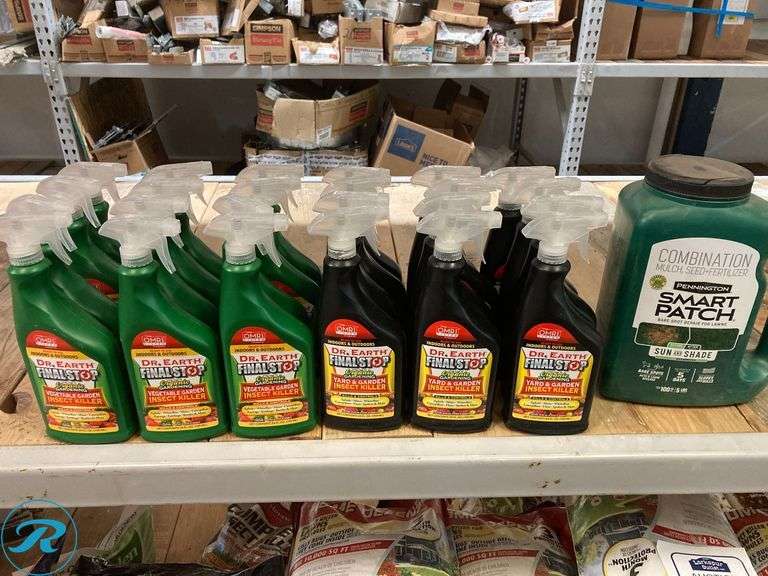 (25 Items Total) New- (12) Dr Earth 24oz Final Stop yard and Garden ...