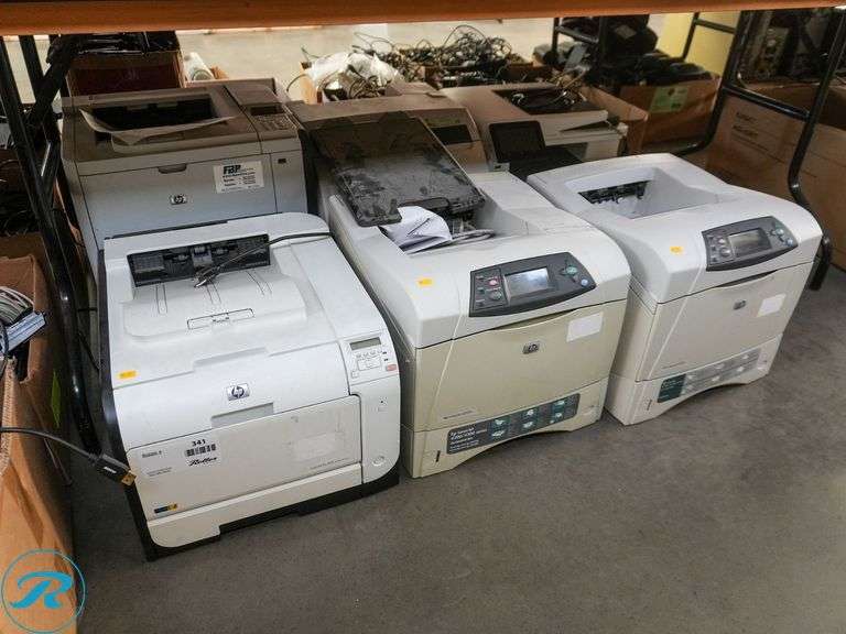 (6) HP Printers - Roller Auctions