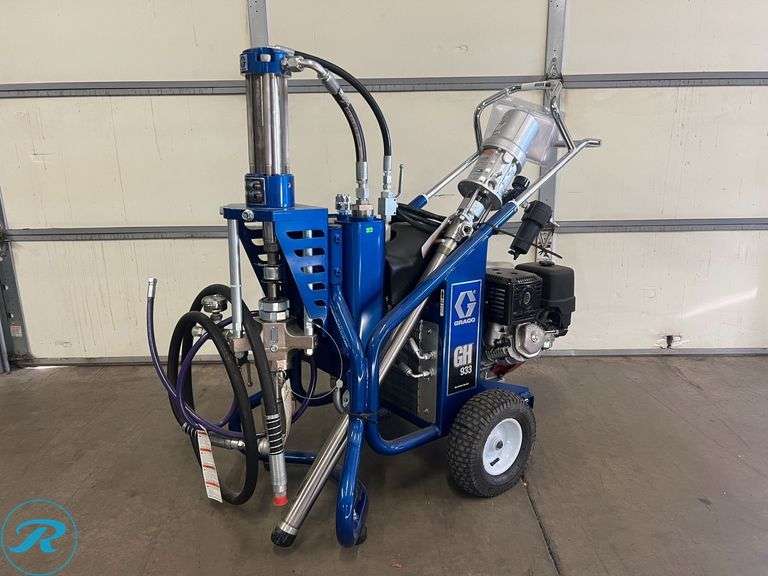 New Graco GH 933 Big Rig Hydraulic Airless Sprayer with Electric Start ...