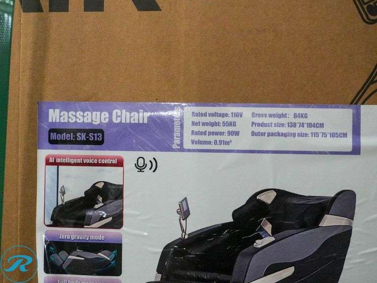 New SKLP SK-S13 Massage Chair - Roller Auctions