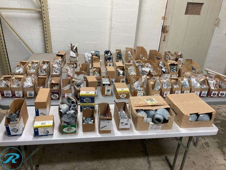 New- Assorted Electrical Supplies (Approx 800 pcs) - Roller Auctions