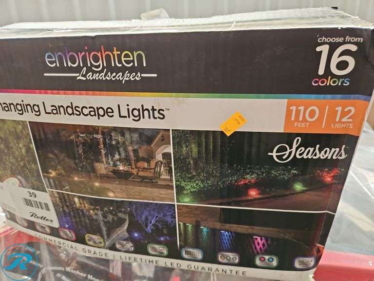 (12) Enbrighten Landscapes LED Color Changing Exterior Lights - Roller ...