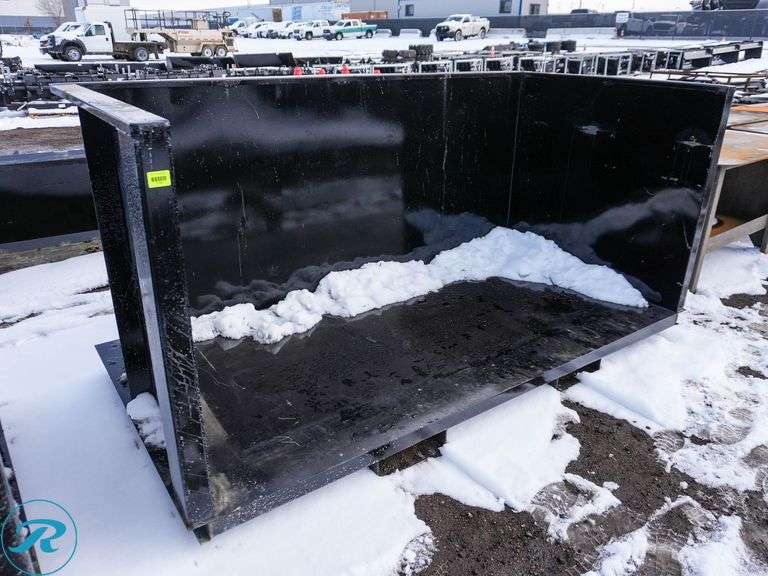 New Kit Containers 4-Cubic Yard Debris Box With Forklift Pockets ...