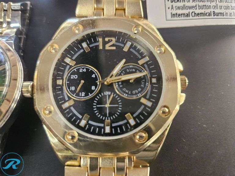 (11) Watches Including; Curren, Timex, and Vellaccio - Roller Auctions