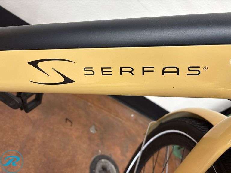 Serfas E-Dart Electric Bicycle with 48V Rechargeable Lithium Battery, Size Small/Medium - Roller ...