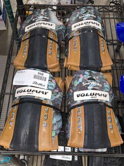 (4) Sim Works by Panaracer Volummy 26×2.3” Bike Tires - Roller Auctions