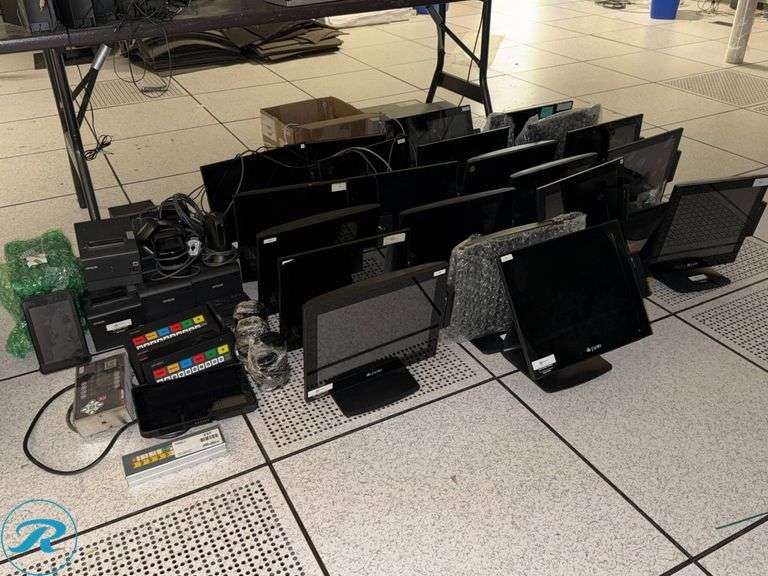 (19) PAR POS Terminals Monitors, Epson Receipt Printers, and Input ...