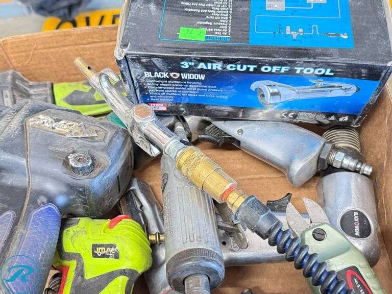 Pneumatic Tools Including Impact Wrench, Air Cut Off Tool, and ...