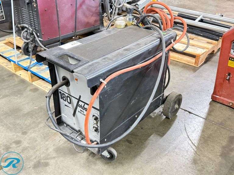 Schumacher 180 Turbo MIG Welder with Cables - Roller Auctions