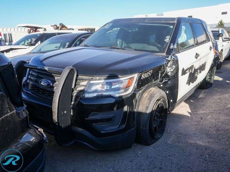 2018 Ford Explorer AWD Police Interceptor SUV - Roller Auctions
