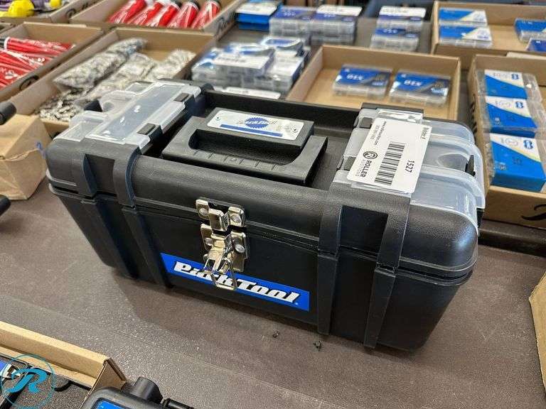 Park Tool Toolbox with Assorted Bicycle Repair Tools - Roller Auctions