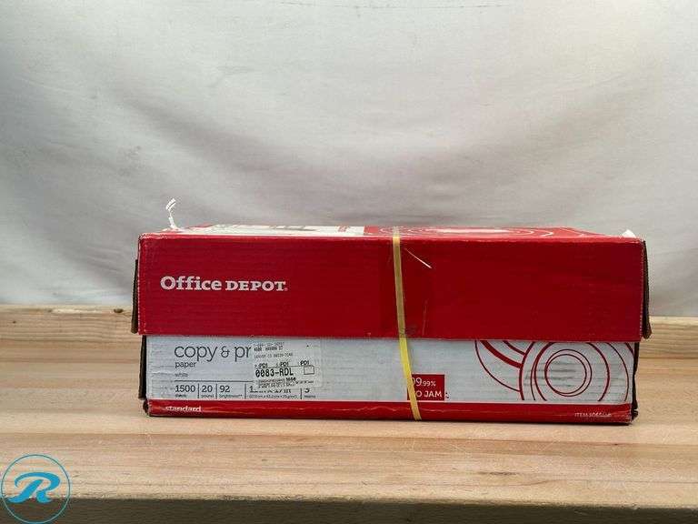 Office Depot®: Multi-Use Printer & Copy Paper, 3 Reams, White, Ledger ...