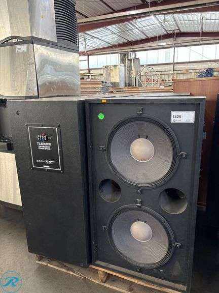(4) Electro-Voice TL606DW Low-Frequency Speaker Systems (One Speaker ...