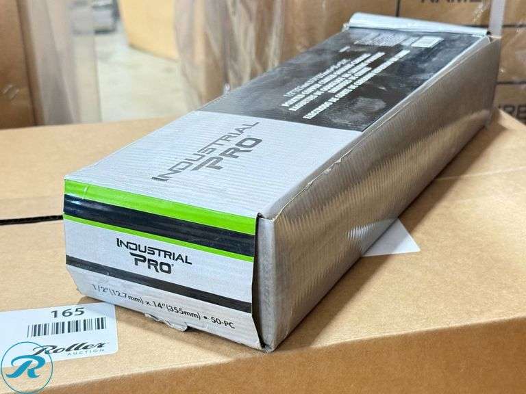(10) Boxes of Industrial Pro 1/2 x 14 Copper-Coated Pointed Electrodes ...