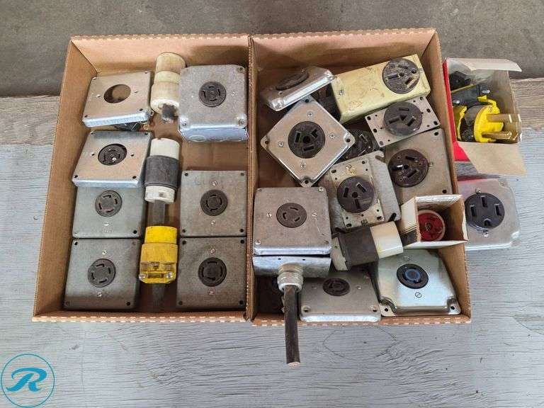 Electrical Outlet Boxes and Connectors - Roller Auctions