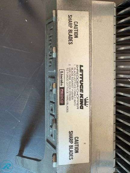 Lincoln Redco Lettuce King 402NC Vegetable / Chicken Shredder and ...