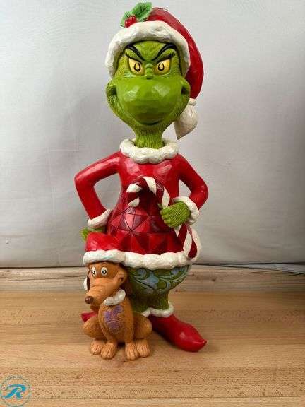 Christmas Grinch and Max by Jim Shore 50.8 cm (20 in.) - Used/Small ...