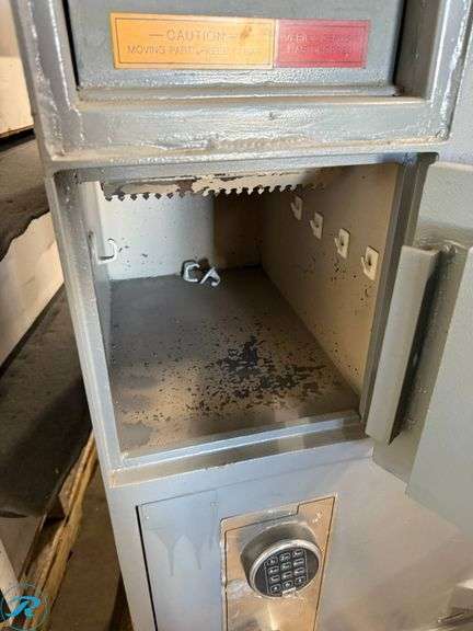 3-Door Gray Metal Safe With Combination Locks - Roller Auctions