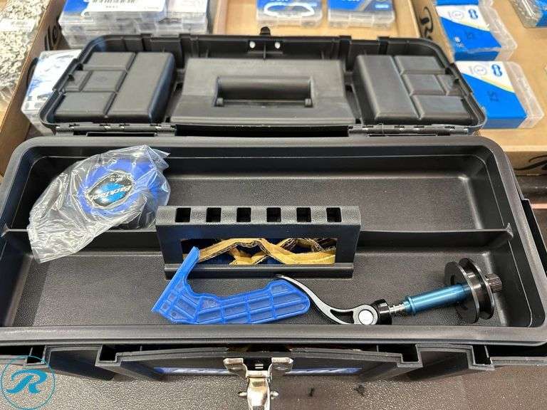 Park Tool Toolbox with Assorted Bicycle Repair Tools - Roller Auctions
