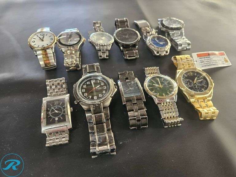 (11) Watches Including; Curren, Timex, and Vellaccio - Roller Auctions