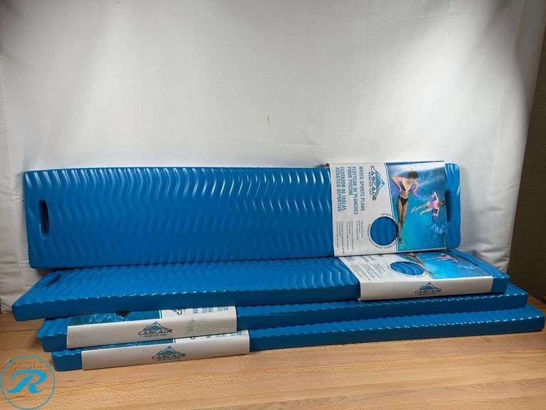 (4) Cascade Mountain Tech Water Sports Plank, Pool Float - New - Roller ...