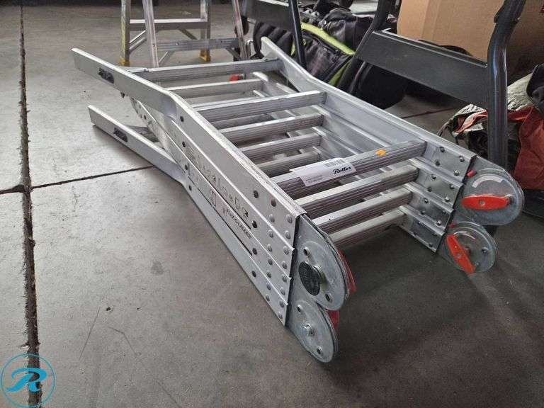 Multi-Position Flex-O-Ladder with Aluminum Construction, 9' Max Height ...