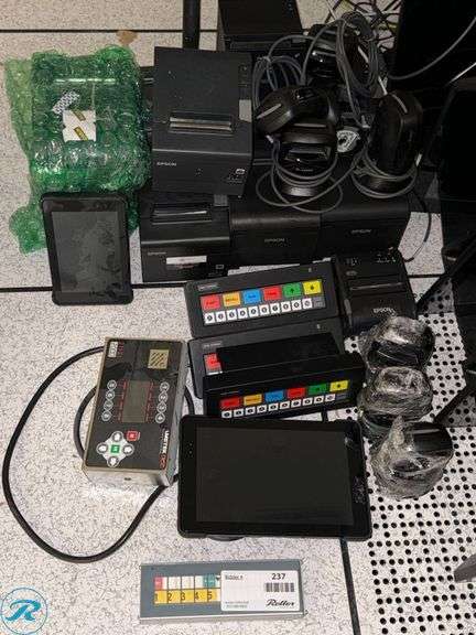 (19) PAR POS Terminals Monitors, Epson Receipt Printers, and Input ...