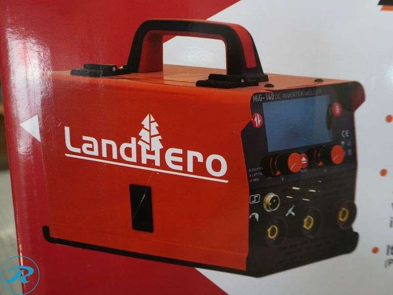 New Land Hero LDH-Mig140 Gasless Mig Welder - Roller Auctions