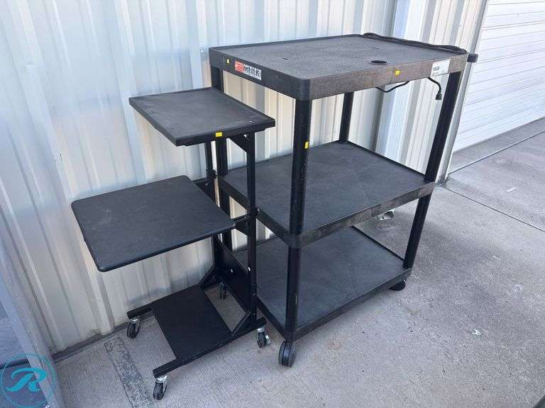 (2) AV Carts - Roller Auctions